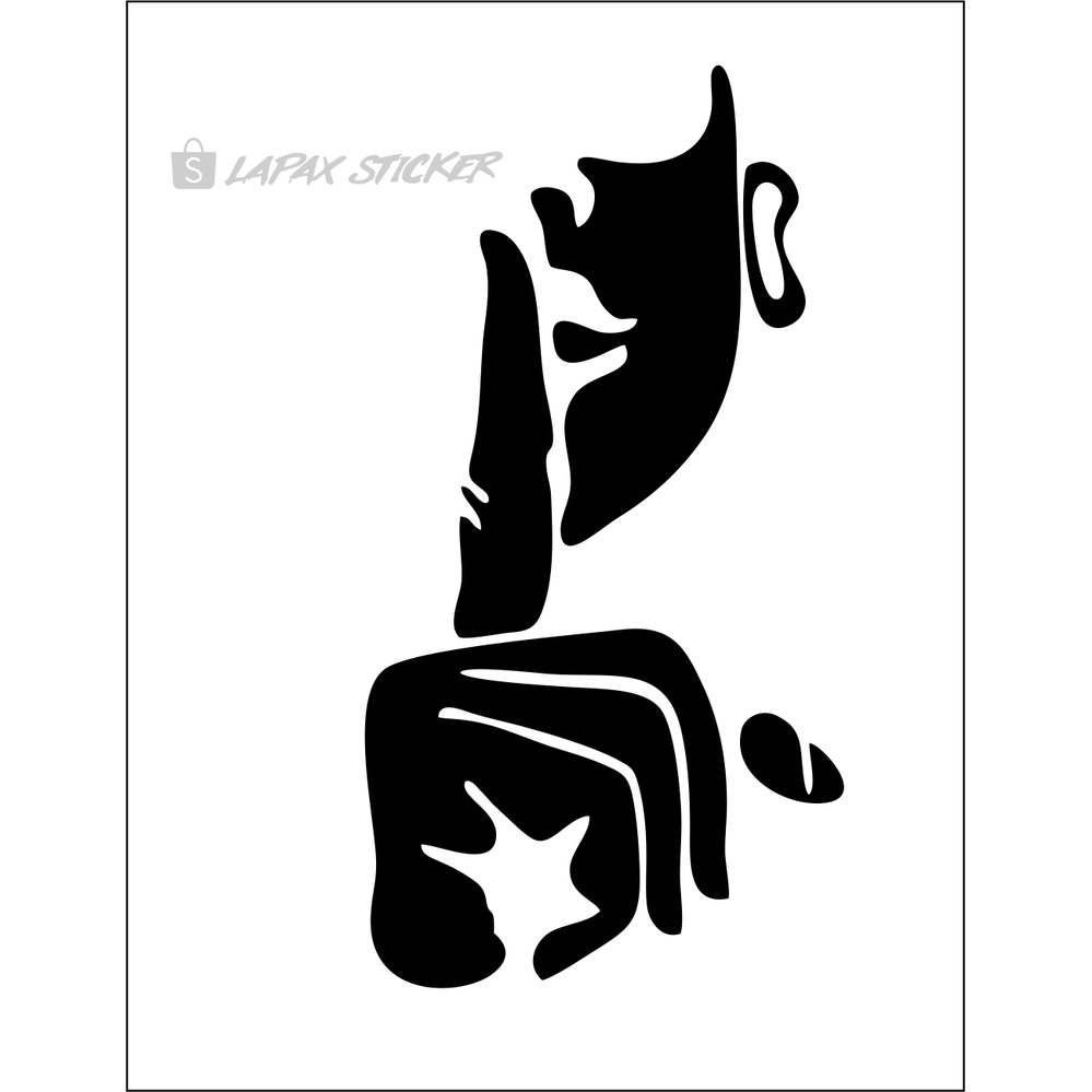 Jual stiker cutting ssttt... stiker murah viral keren | Shopee Indonesia