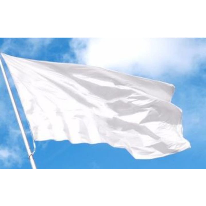 Jual bendera putih polos 163x105cm,bendera hitam polos,bendera polos ...