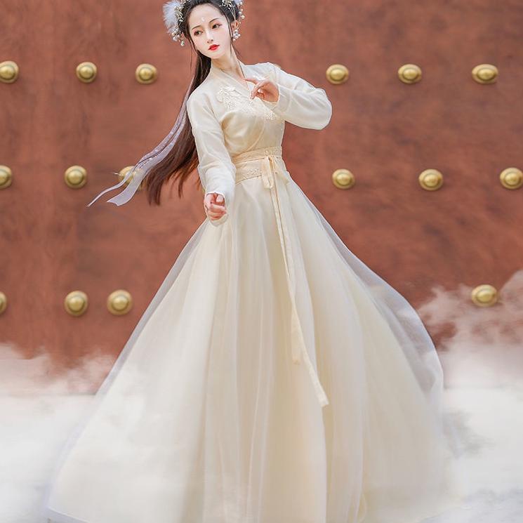 Jual n4N8z--Hanfu Hui's original Hanfu women's ancient clothes Xia ...