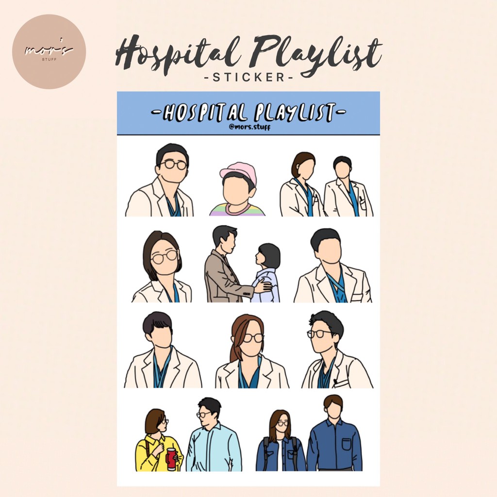 Jual HOSPITAL PLAYLIST STICKER | Shopee Indonesia
