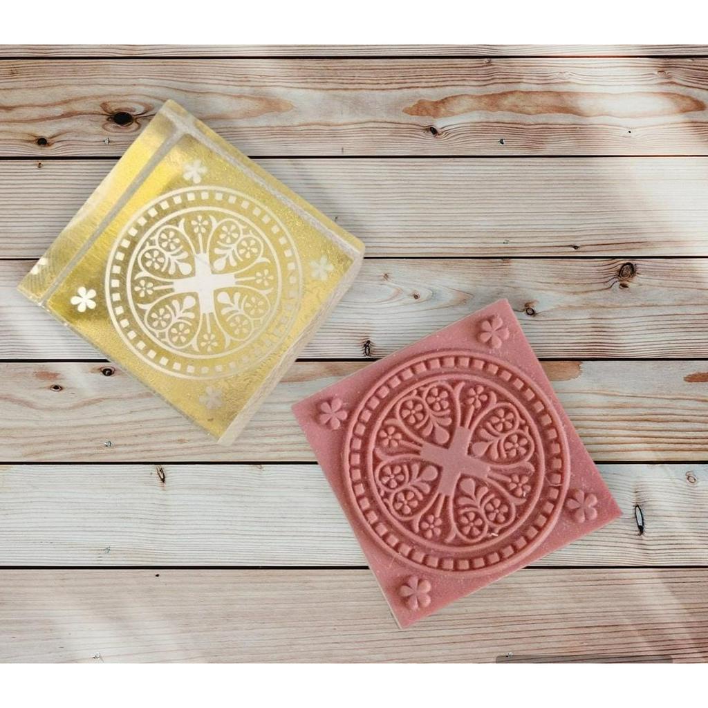 Jual Stempel ukiran kristal petak bahan plastik PVC dan karet untuk ...
