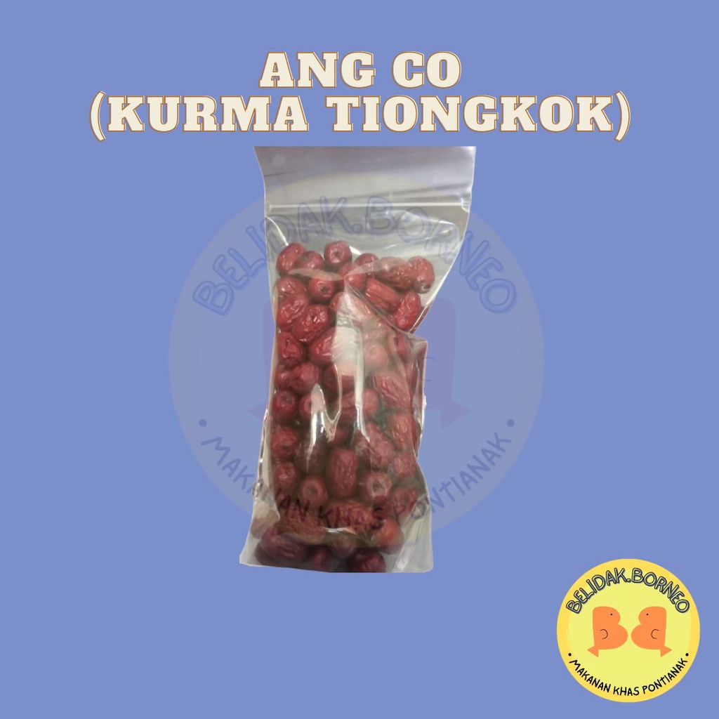 Jual AngCo/ Ang Co/ Hong Zao/ Kurma Tiongkok 500 gr | Shopee Indonesia