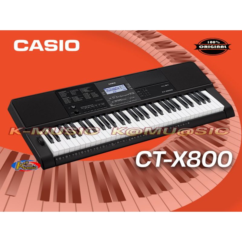Jual [ketemu*offline dtoko* spesial pricee] Keyboard Casio CT-X800 ...