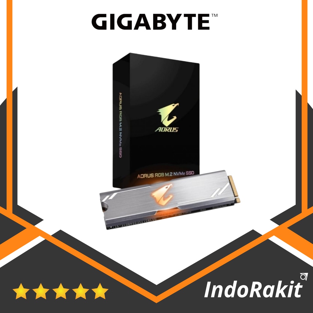 Jual GIGABYTE SSD AORUS RGB M2 512GB NVME | Shopee Indonesia