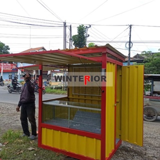 Jual Booth Container / Gerobak Kontainer / Gerobak Booth / Stand Container / Booth Container ...