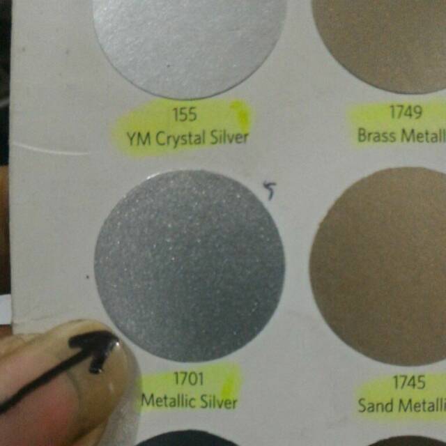 Jual Pylox pilox silper metallick metallic silver 1701 cat spray cat ...