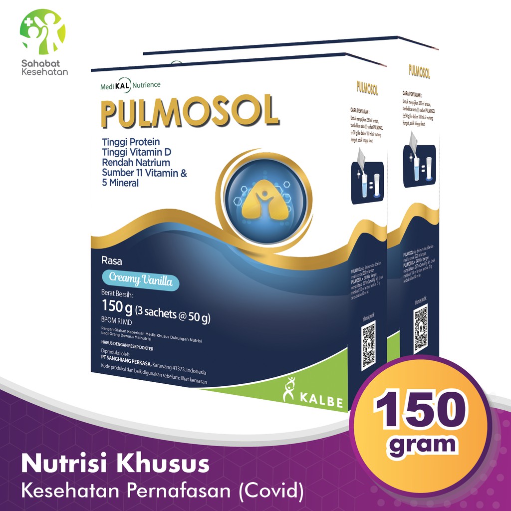 Jual Bundle 2 Box Pulmosol - Susu Nutrisi Kesehatan Pernapasan | Shopee ...