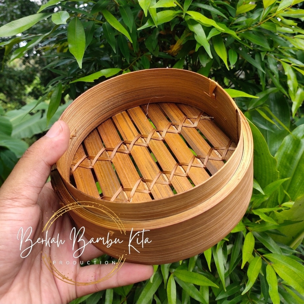 Jual Klakat Bambu Dimsum 15cm 1pcs (wadah atau tutup) / klakat dimsum ...