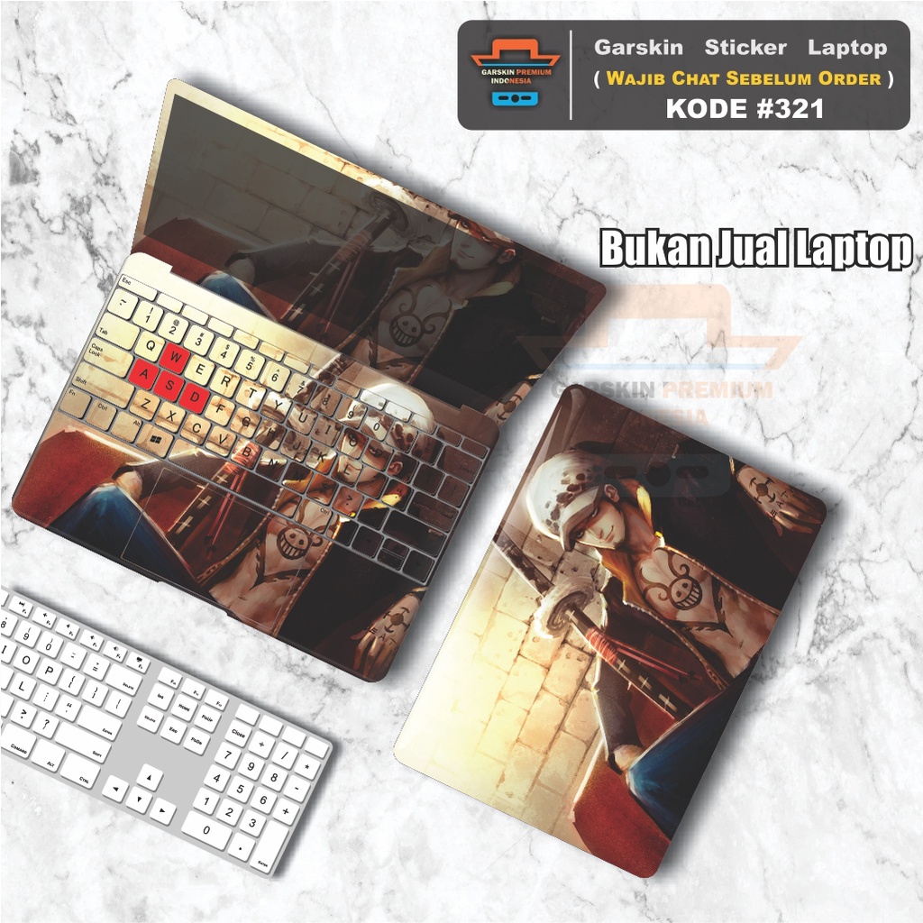 Jual Garskin Laptop Full Body Bisa Custom Gambar Suka Suka Kode 321-325 ...