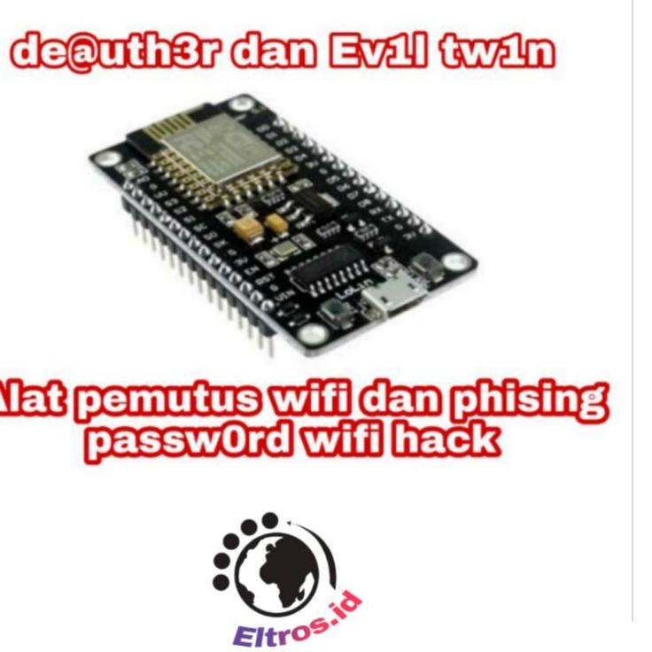 Jual Wow Murah Meriah.. Deauther phising wifi hack tools esp8266 nodemcu program | Shopee Indonesia
