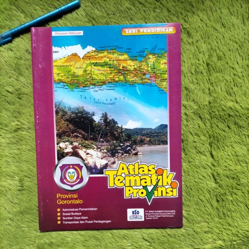 Jual ORIGINAL BUKU PETA ATLAS TEMATIK PROVINSI GORONTALO | Shopee Indonesia