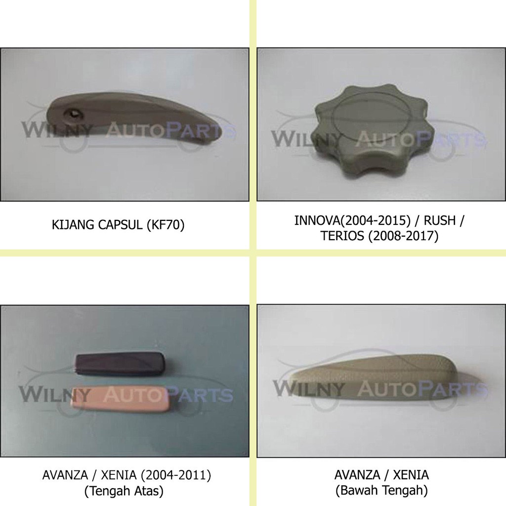 Jual Handle jok / Putaran naik turun jok Innova Rush Kijang Capsul KF70 ...