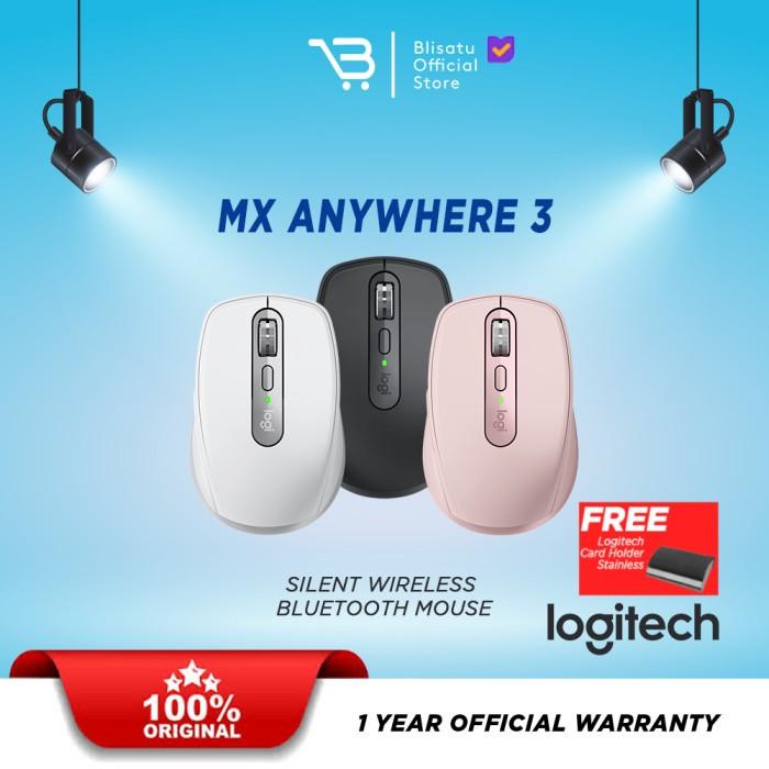 Jual Logitech Mx Anywhere 3 Mouse Wireless Mouse Bluetooth | Shopee ...