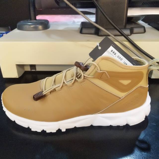 Jual Sepatu League Cokelat Kumo Mid M Leather Running shoes pria ...