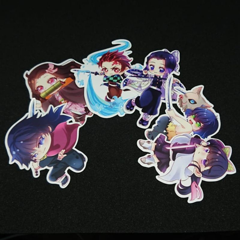 Jual Sticker Anime Kimetsu No Yaiba | Sticker Anime Nezuko Tanjiro ...