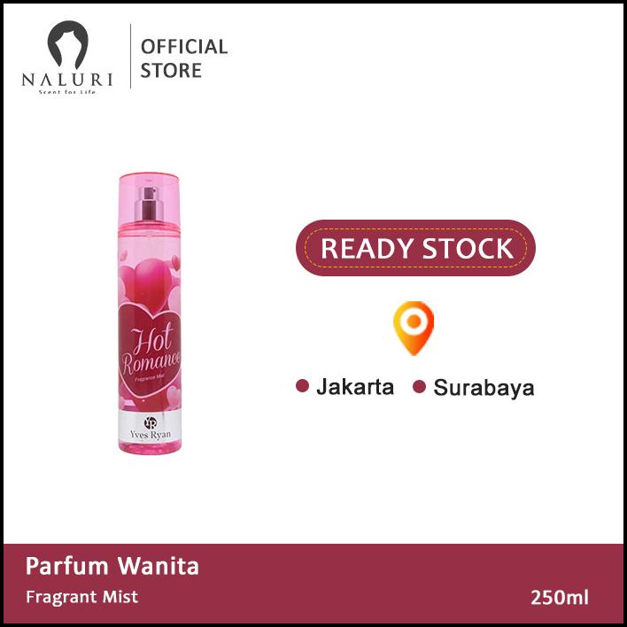 Jual Yves Ryan Fragrance Mist Hot Romance 250Ml | Shopee Indonesia