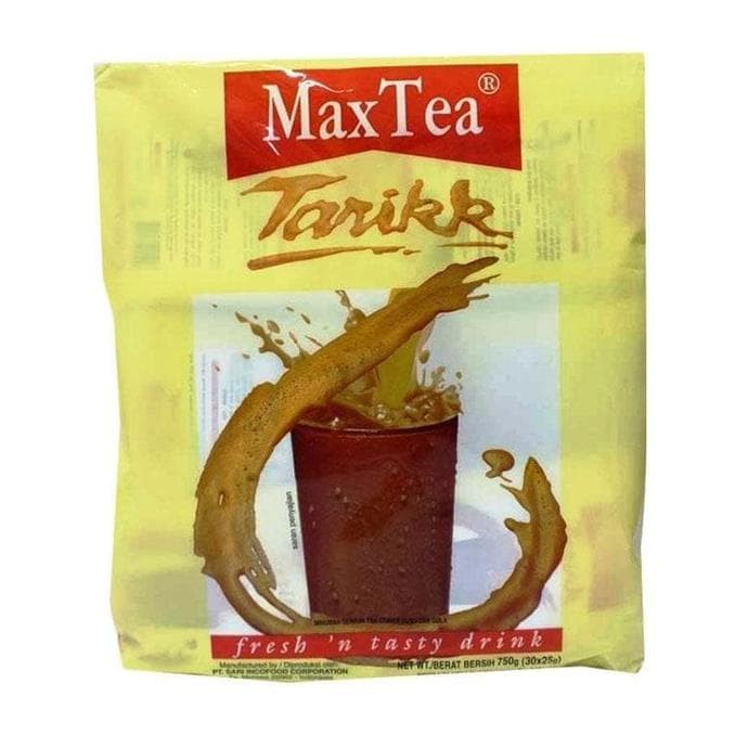 Jual Maxtea Teh Tarik 25 gr x 10 sachet 1 renceng | Shopee Indonesia