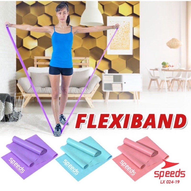 Jual SPEEDS Premium Resistance Band Resistance Band Sheet Flexi Band ...