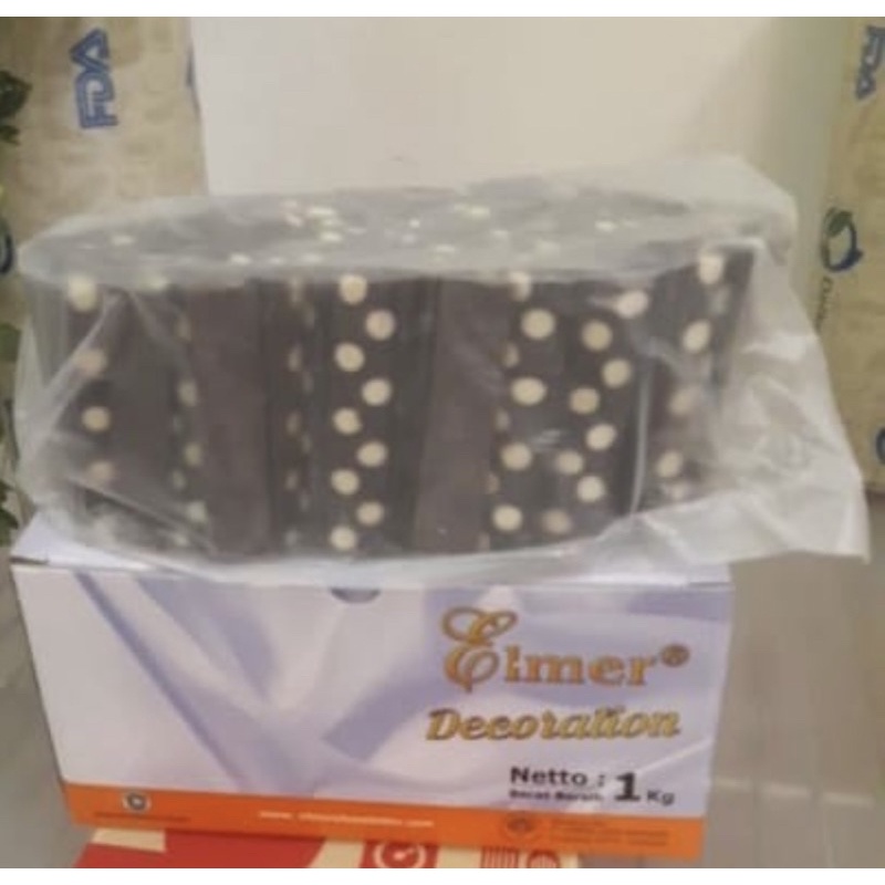 Jual ELMER CHOCO STICK POLKADOT DARK REPACK 100 GRAM | Shopee Indonesia