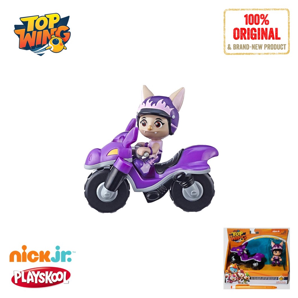 Jual Hasbro PlaySkool Nick Jr. Top Wing Betty Bat's Dirt Bike Figure ...