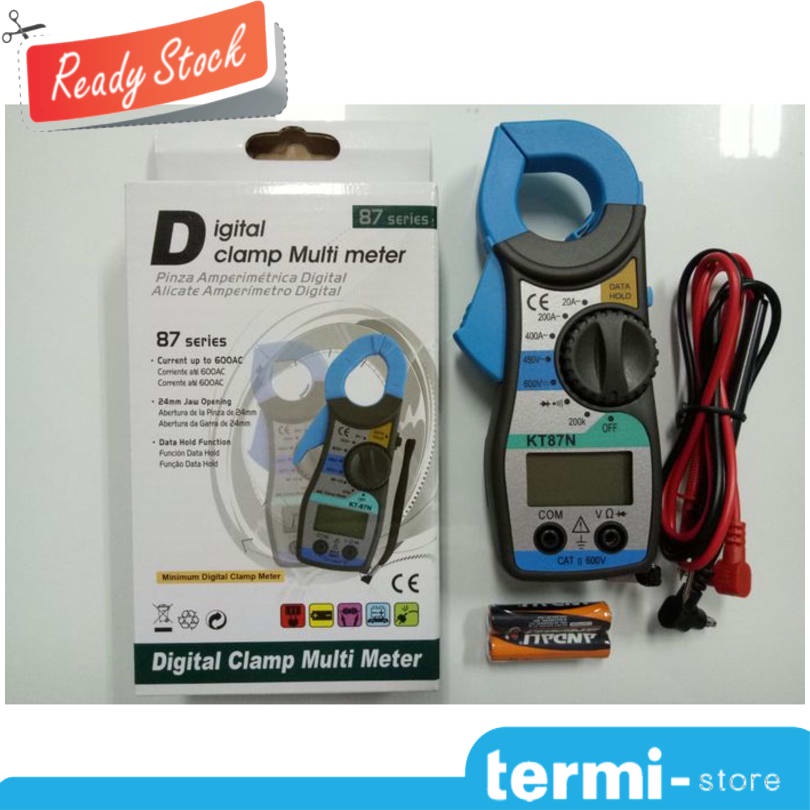 Jual Tang Amper Clam Amper Digital alat ukur arus listtik KT Series ...