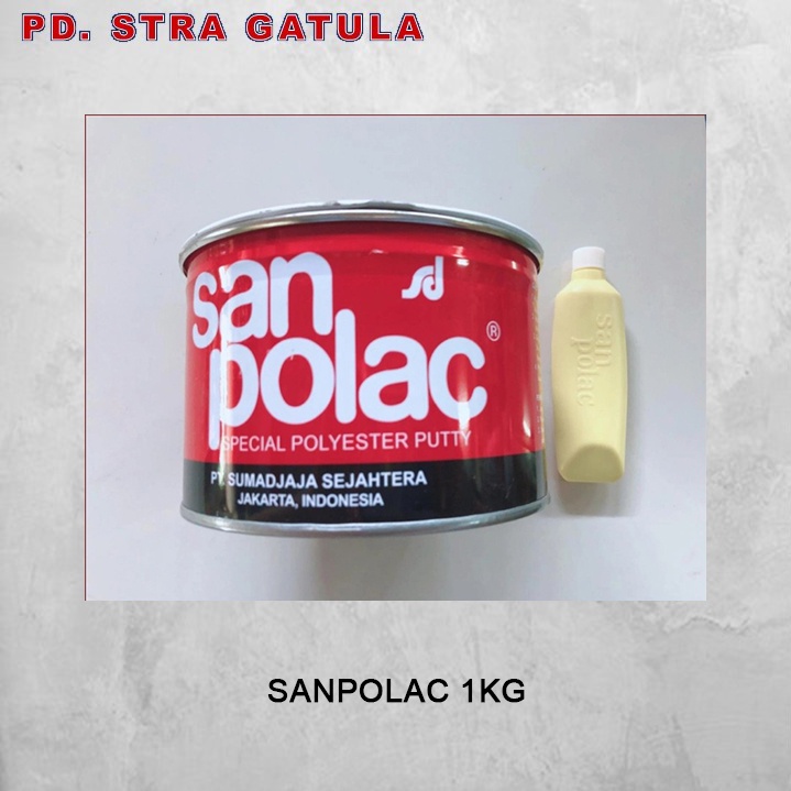 Jual Dempul Sanpolac 1 Kg | Shopee Indonesia