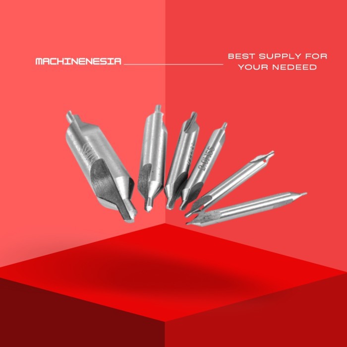 Jual MATA BOR CENTER DRILL SET BESI KAYU KUNINGAN PLASTIK HSS 6PCS ...