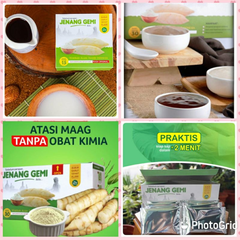 Jual Jenang gemi / jenang gemi obat maag / tepung sagu obat asam ...