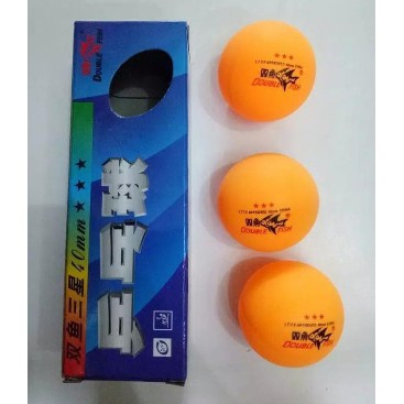 Jual Bola Pingpong Tenis Meja Double Fish Isi 3 Pcs | Shopee Indonesia