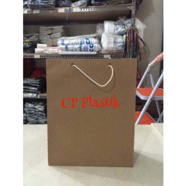 Jual Paper Bag | Paperbag Polos Uk. 30x40 (isi +/- 12 pcs) | Shopee ...