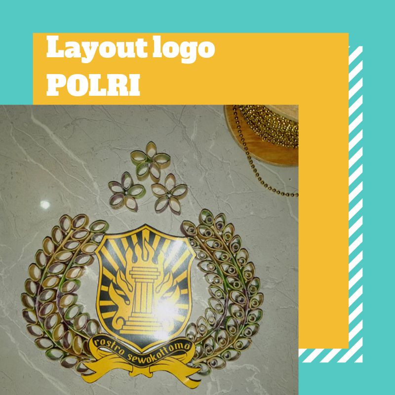 Jual LAYOUT MAHAR POLRI COSTUM MAHAR LOGO | Shopee Indonesia