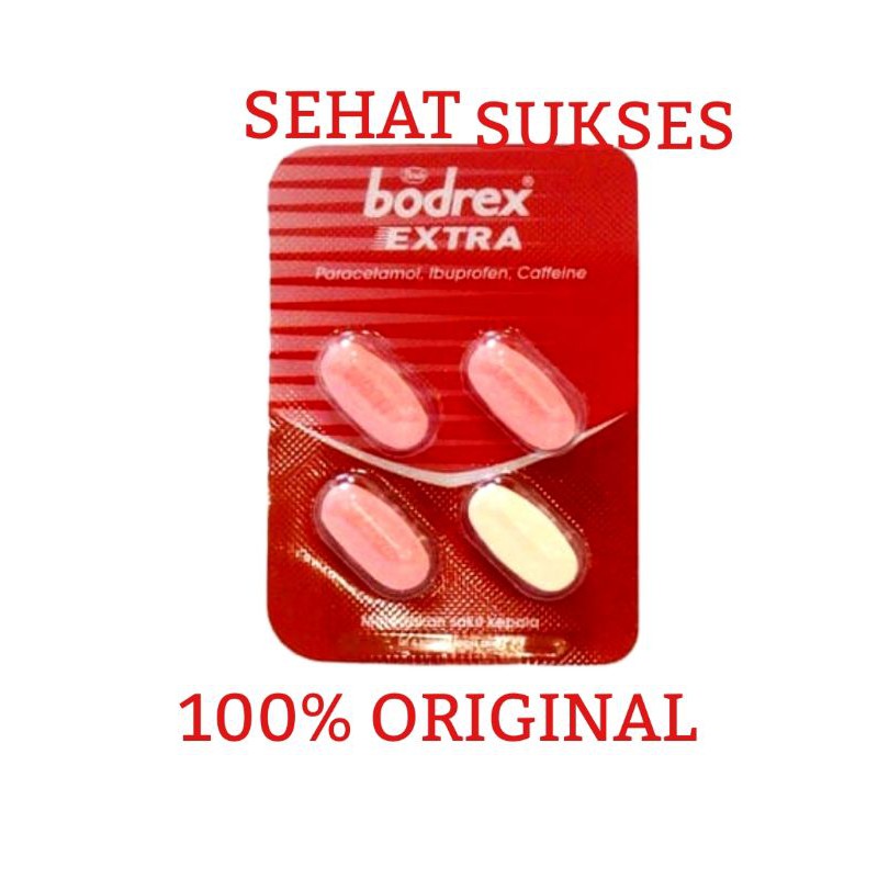 Jual BODREX EXTRA - ISI 4 TABLET | Shopee Indonesia