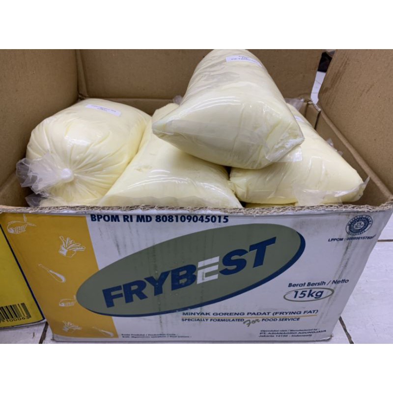 Jual Minyak Padat Frybest 1kg | Shopee Indonesia