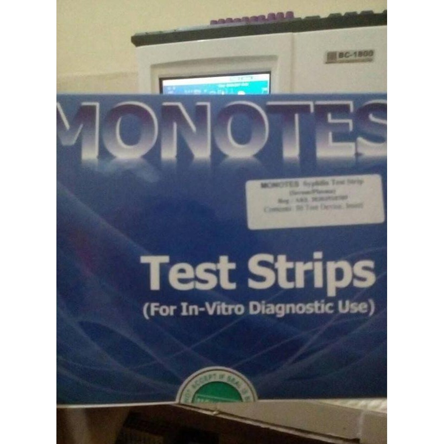 Jual BARU RAPID TEST MONOTES VDRL ( SYPHILIS) STRIP KEKINIAN | Shopee ...