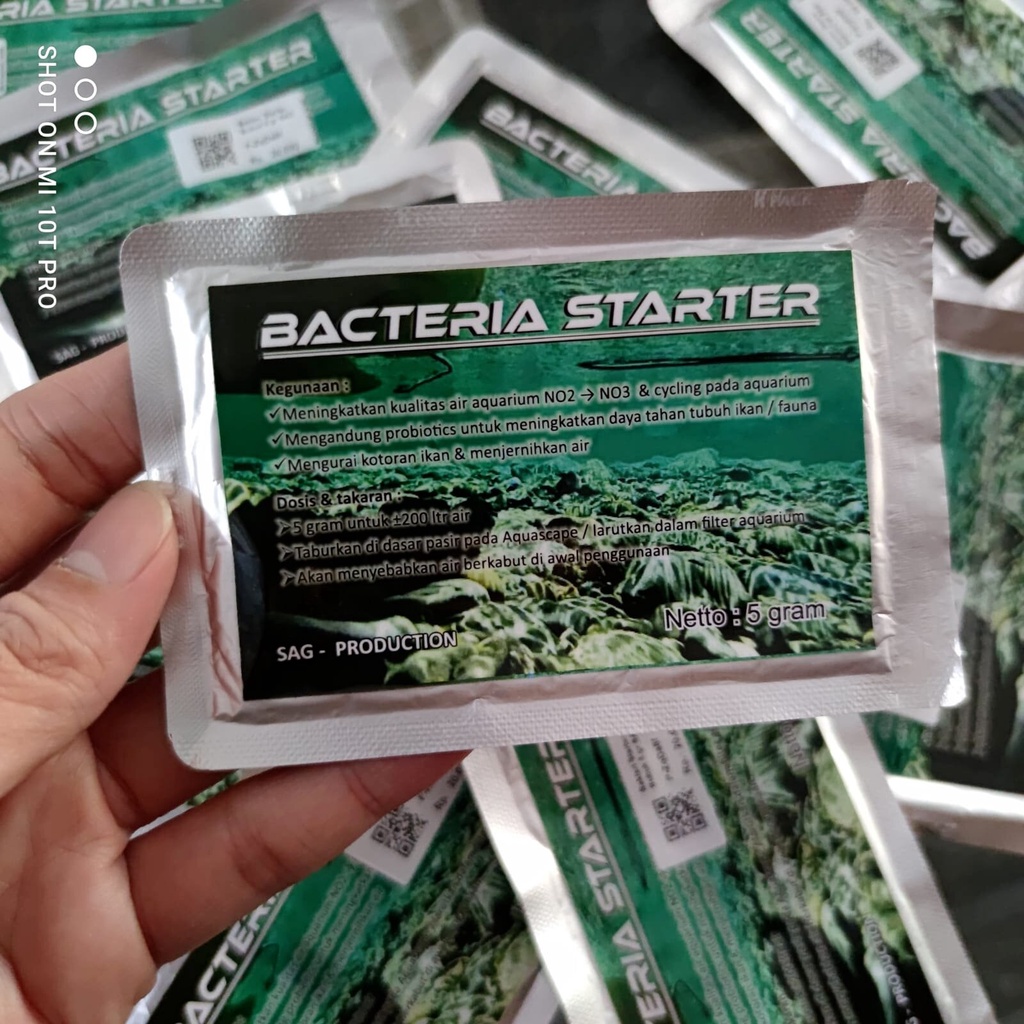 Jual Probiotik Aquarium Aquascape Bubuk Bakteri Bacteria Starter Serbuk ...
