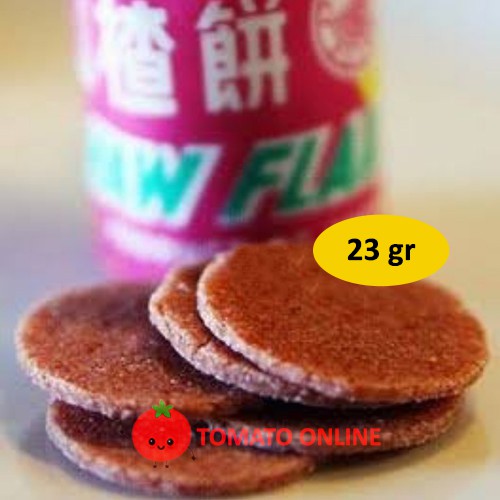 Jual Haw Flakes Haw San Zha Pian / Manisan Permen Sanca Koin Besar / 23 ...
