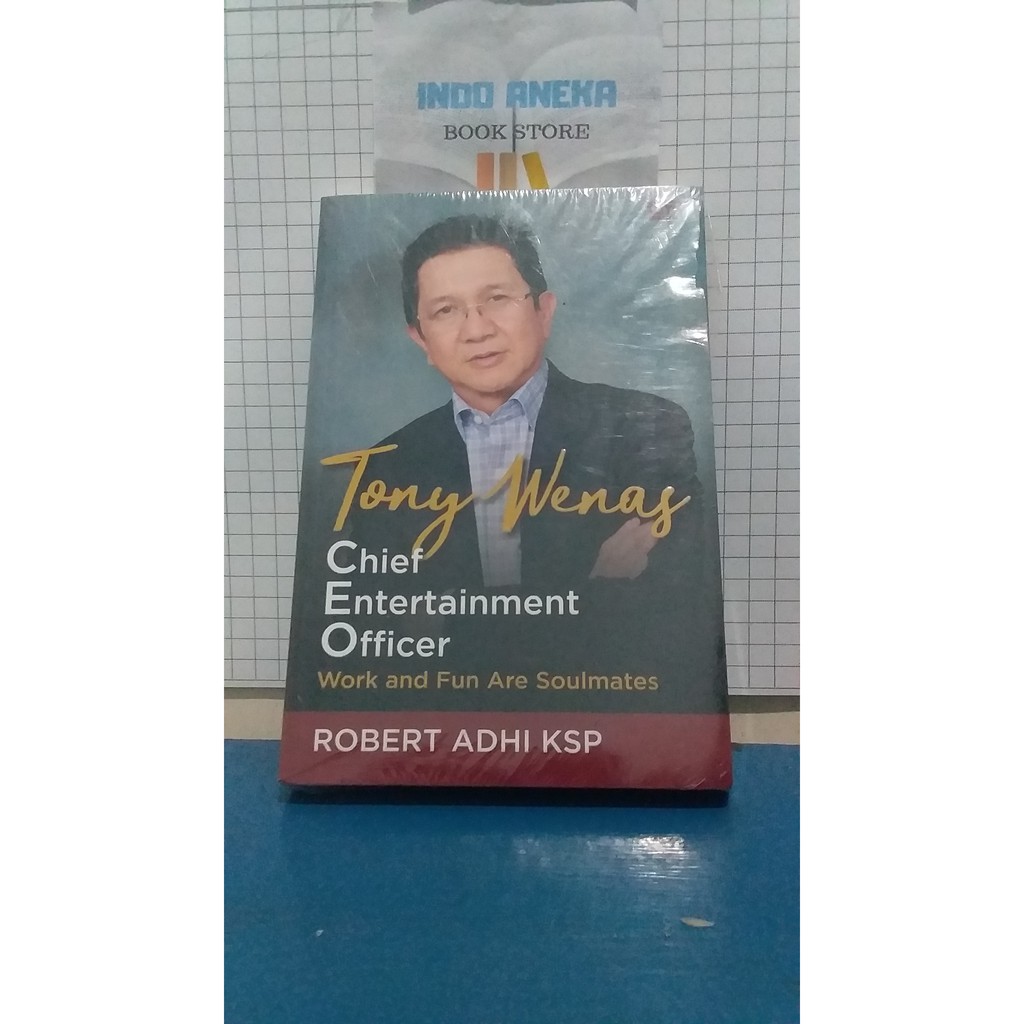 Jual BUKU TONY WENAS CHIEF ENTERTAINMENT OFFICER | Shopee Indonesia