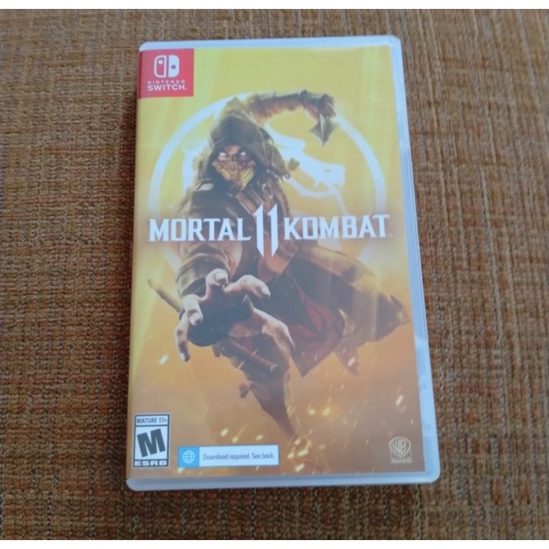 Jual Mortal Combat 11 Nintendo Switch Game + Box original games MK 11 ...
