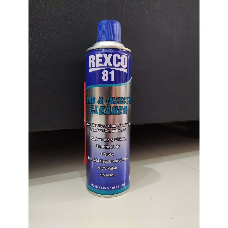 Jual Rexco 81 Carburator Karbu Injector Cleaner 500 ml | Shopee Indonesia