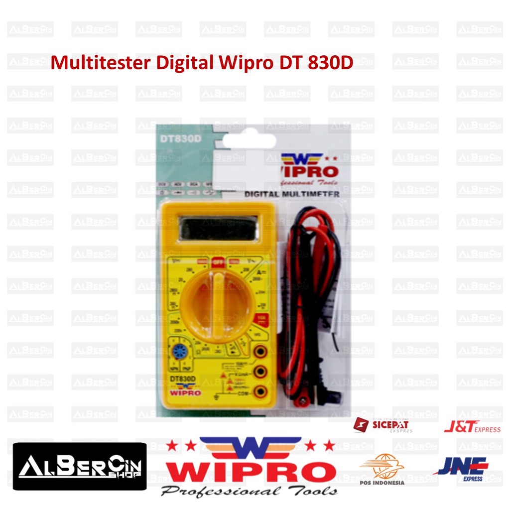 Jual Multimeter Multitester DIGITAL Alat Ukur Arus Listrik DT-830D ...