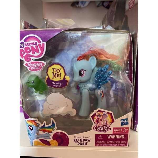 Jual My little pony rainbow dash crystal motion hasbro | Shopee Indonesia