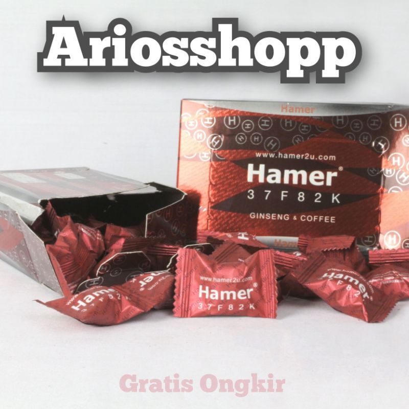 Jual HAMER Candy / Permen Gingseng Penambah Stamina Pria (2pcs ...