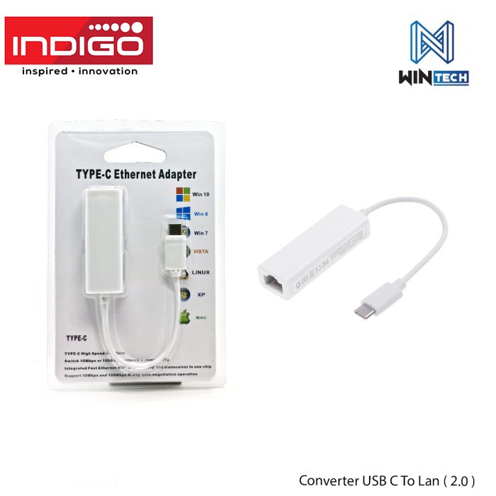 Jual USB 3.1 Type C to RJ45 Ethernet LAN Adapter / USB Type C - LAN ...
