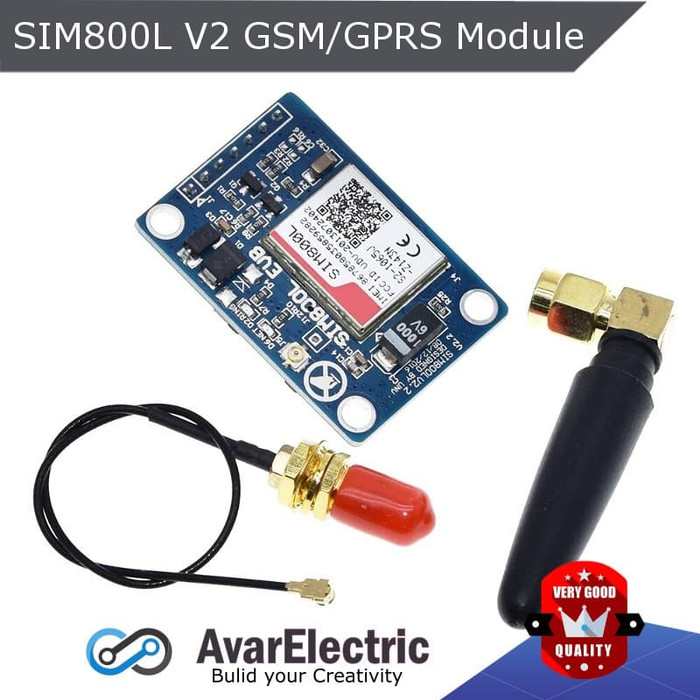 Jual SIM800L V2 Modul GSM GPRS SMS SIM800 Module SIM 800L | Shopee Indonesia