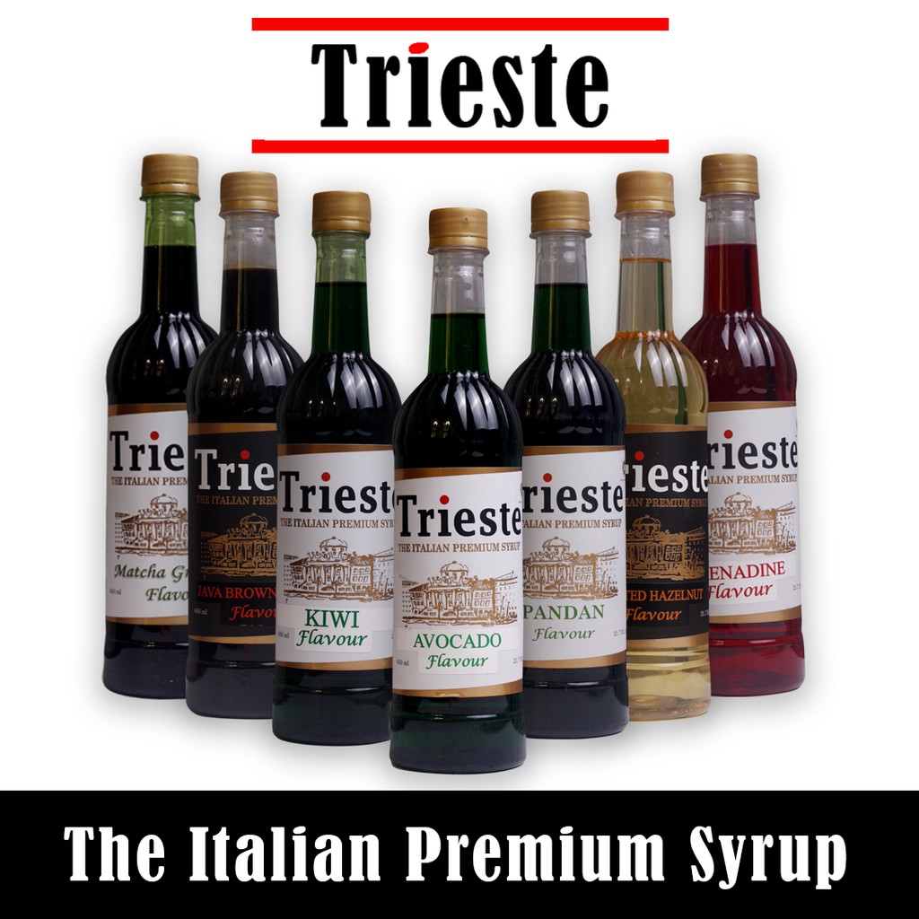 Jual Trieste Premium Syrup 650ml | Shopee Indonesia