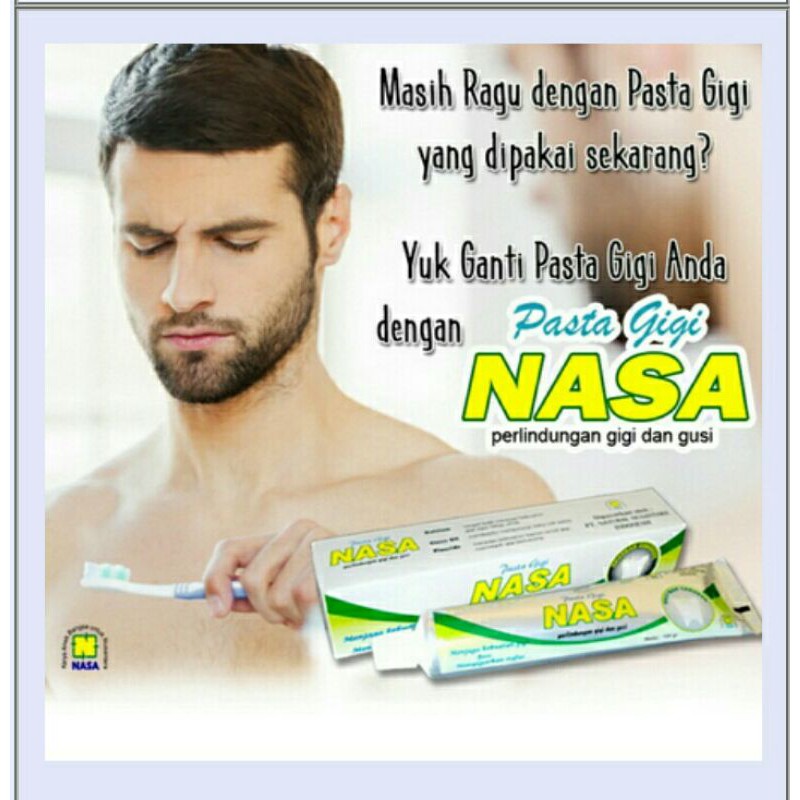 Jual PASTA GIGI NASA ODOL HERBAL JAGONYA PGN KU /ANTI SAKIT GIGi COD ...
