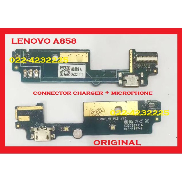 Jual LENOVO A858 fleksi flexible BOARD PAPAN PCB charging charger CON ...