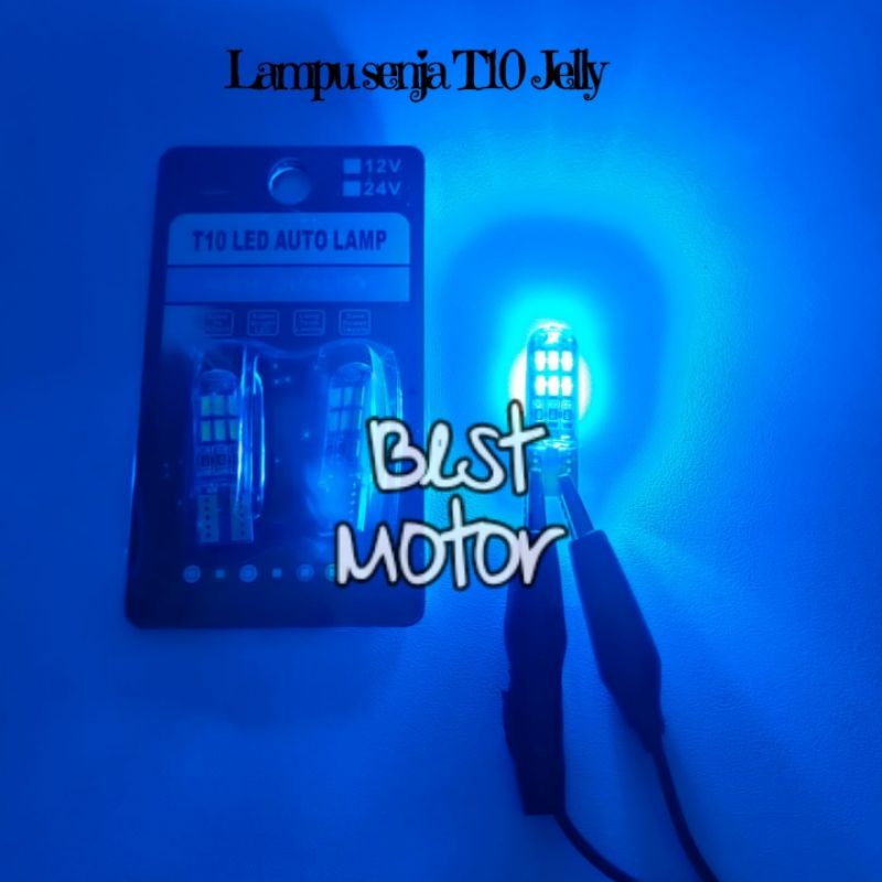 Jual Lampu senja T10 15 Titik Model Luminos 12 Volt jelly lampu sein ...