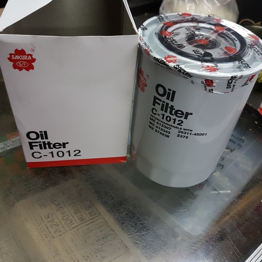 Jual FILTER OLI MITSUBISHI CANTER 125PS PS110 PS136 RAGASA 135PS SAKURA ...