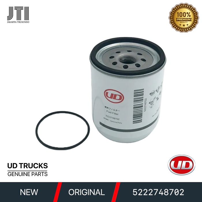 Jual FUEL FILTER SOLAR NISSAN UD QUESTER CWE 370 GWE 370 5222748702 ...